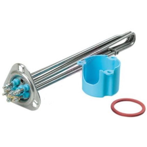 F2101-1U 3 x 1500 W 380-230 V Ø 6.5 x 350 x 35 mm Üçgen Flanş Rezistans