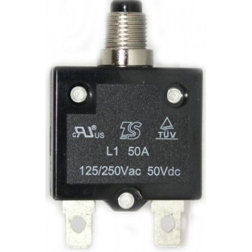 TS17AS 125-250Vac 50A 50Vdc (L1 Model) Topstone Resetli Termik Sigorta